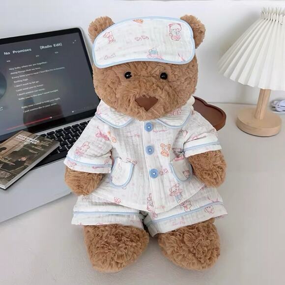 furryfriendsplush | Toys | Bartholomew Bear Cute Clothes Outfits Pink ...